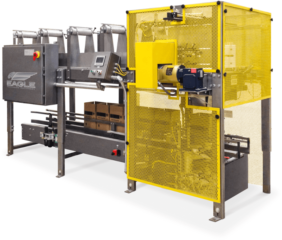 Automatic Drop Packer Machines | Pouch & Bottle Case Packing