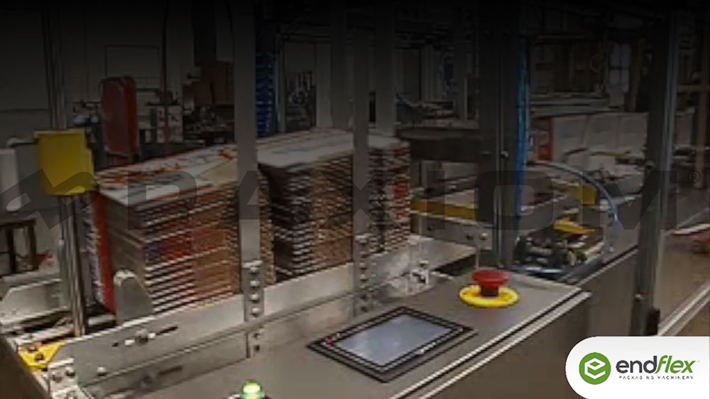 EndFlex AutoLock box forming machine for cases, trays, cartons