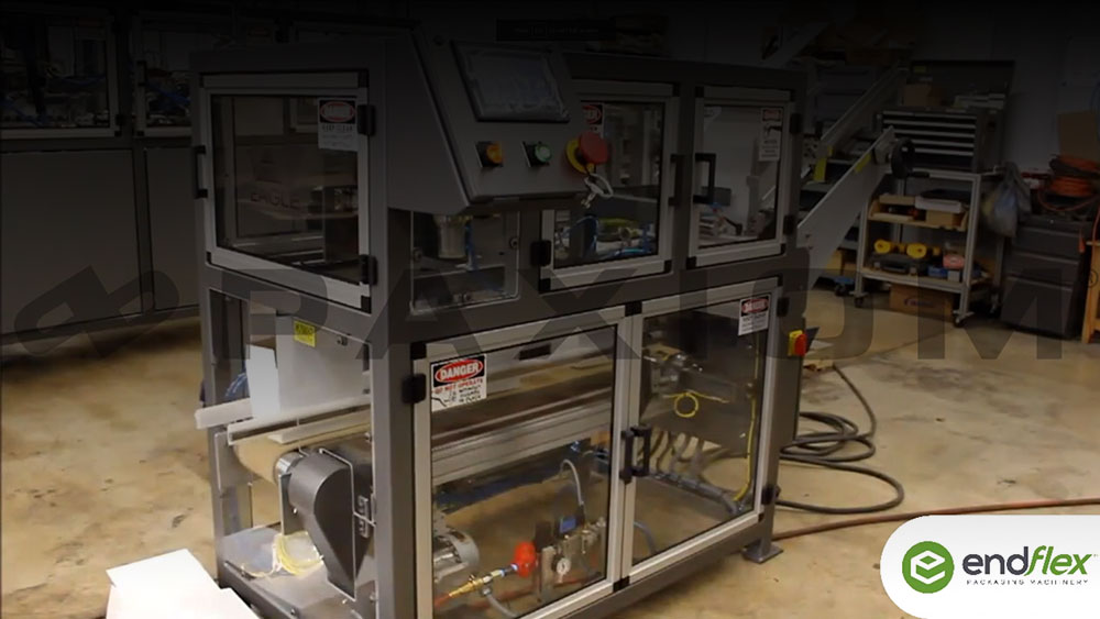 EndFlex AutoLock box forming machine for cases, trays, cartons