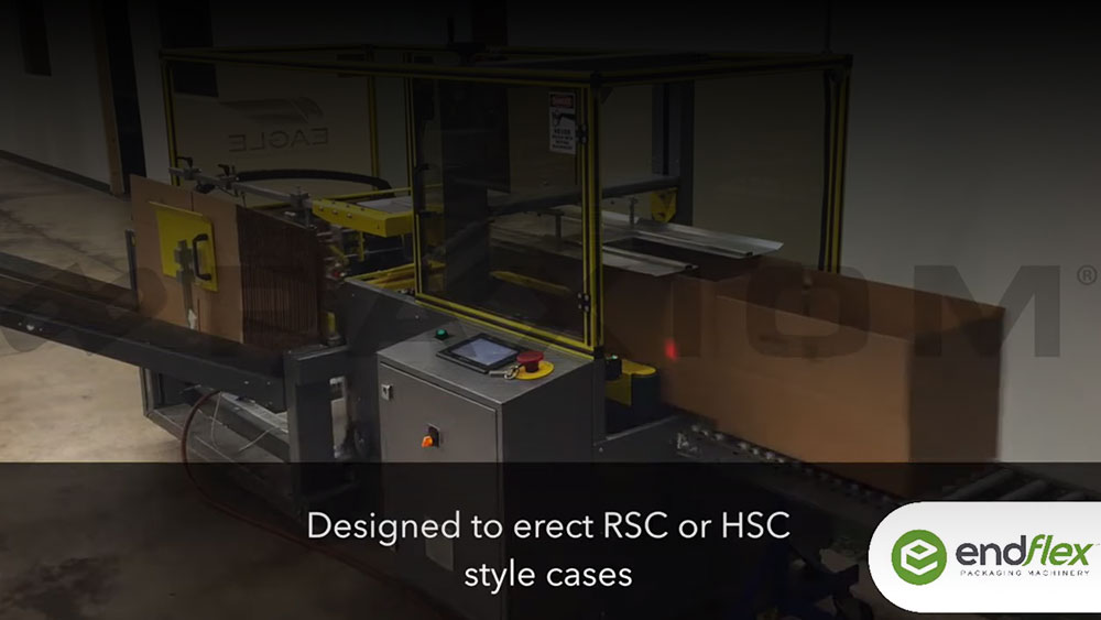 Tape Case Erector | Automatic Tape Case Erecting Machines